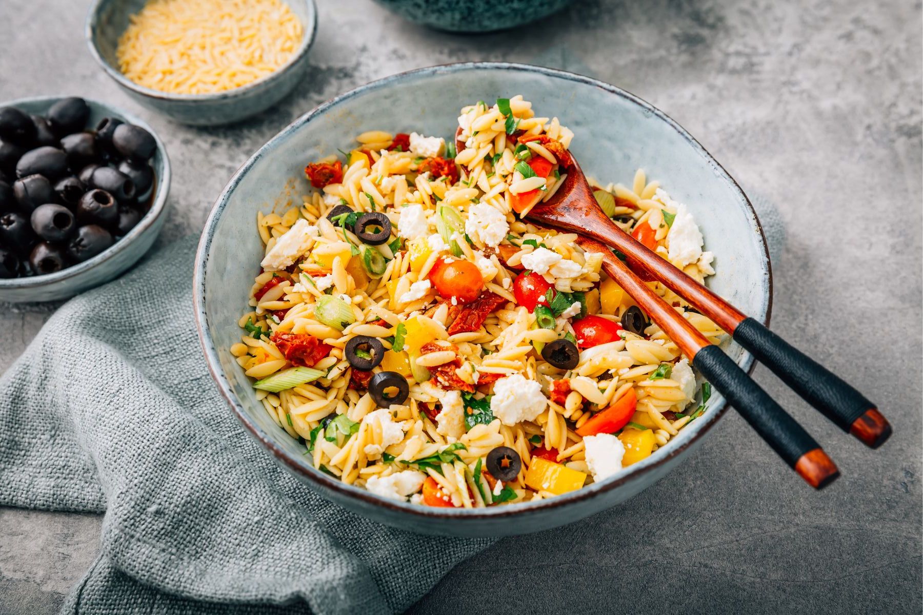 Mediterranean Chicken & Orzo: A Slow Cooker Recipe| Rose Colored Home