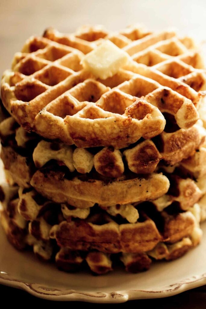 Waffle Recipe Without Milk - Fluffy & Delicoius | Rose Colored Home