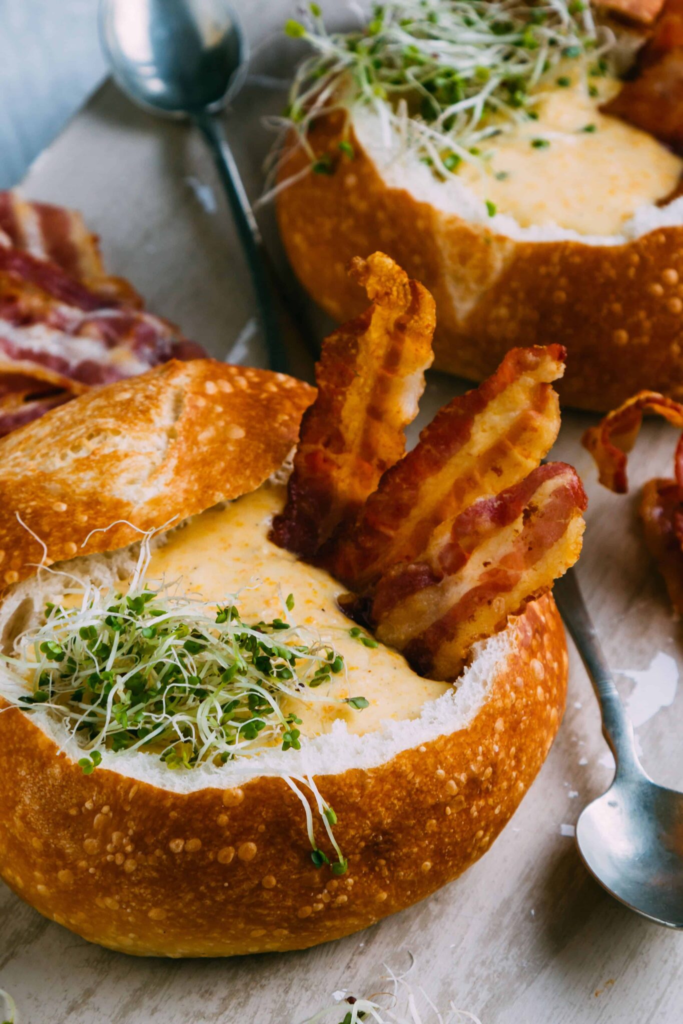 Easy Sourdough Bread Bowl Recipe - Perfect For Soup Season! | Rose ...