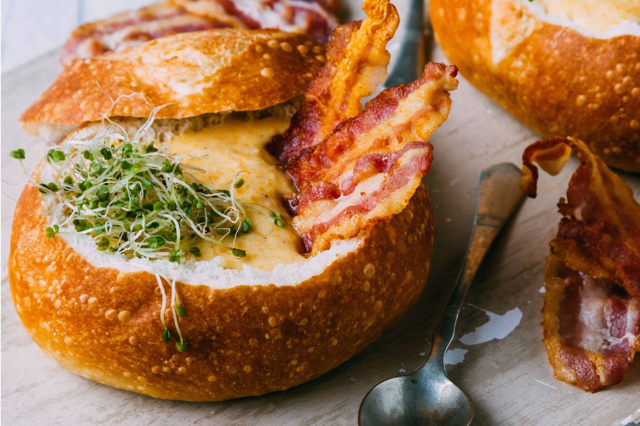Easy Sourdough Bread Bowl Recipe - Perfect For Soup Season! | Rose ...
