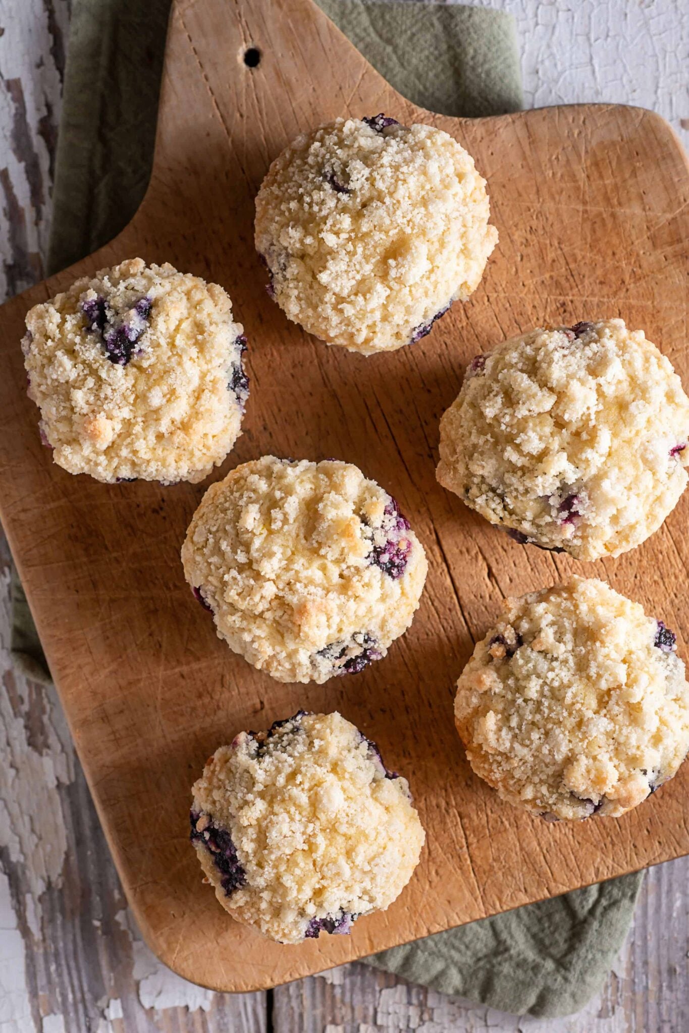 Fresh Milled Flour Blueberry Muffins with Delicious Streusel-Top | Rose ...