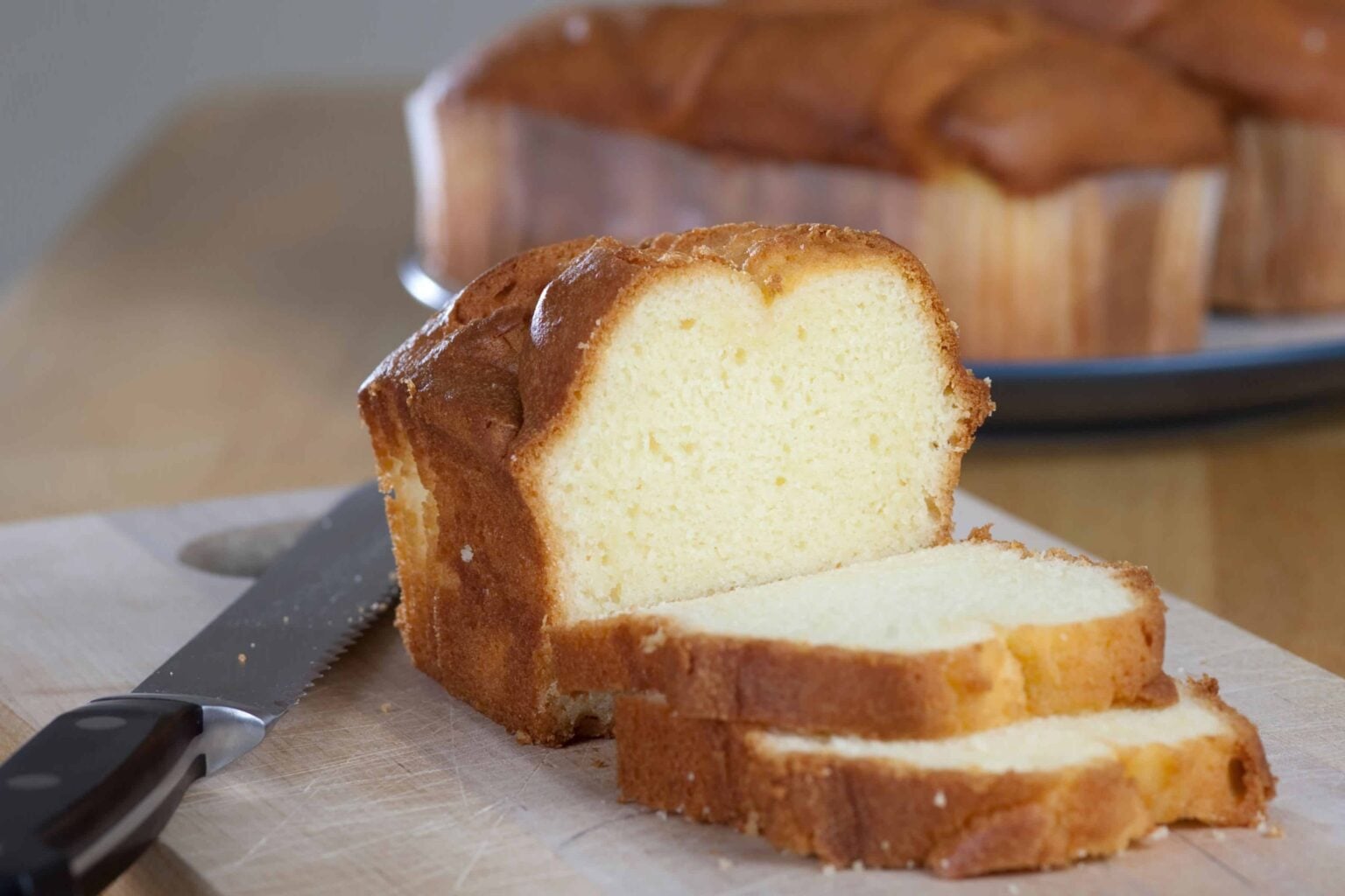 Easy Fresh Milled Flour Pound Cake With Sour Cream | Rose Colored Home